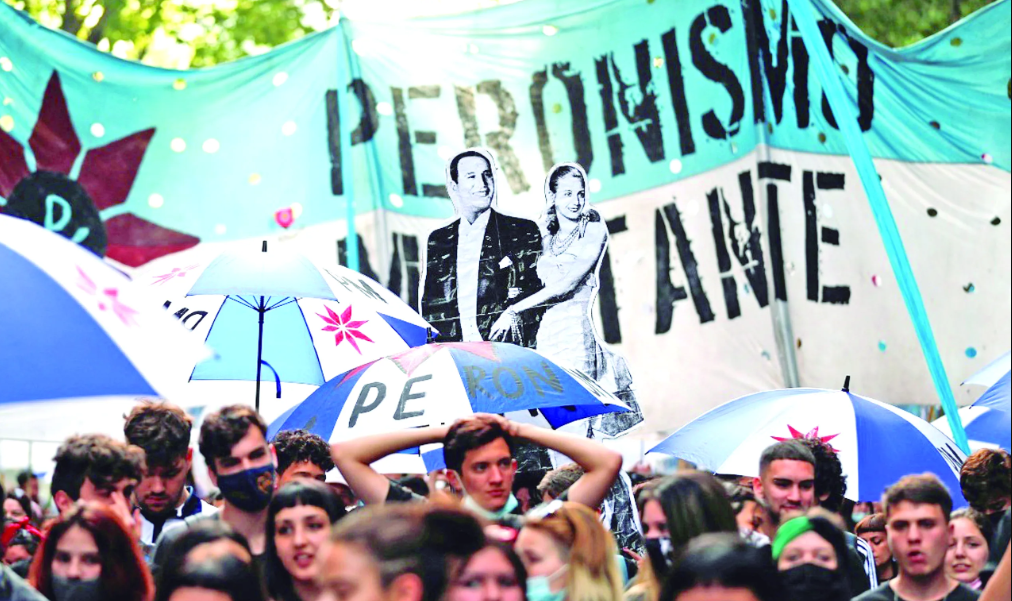 La Juventud Peronista organizó un “Campañatón” con artistas para ...
